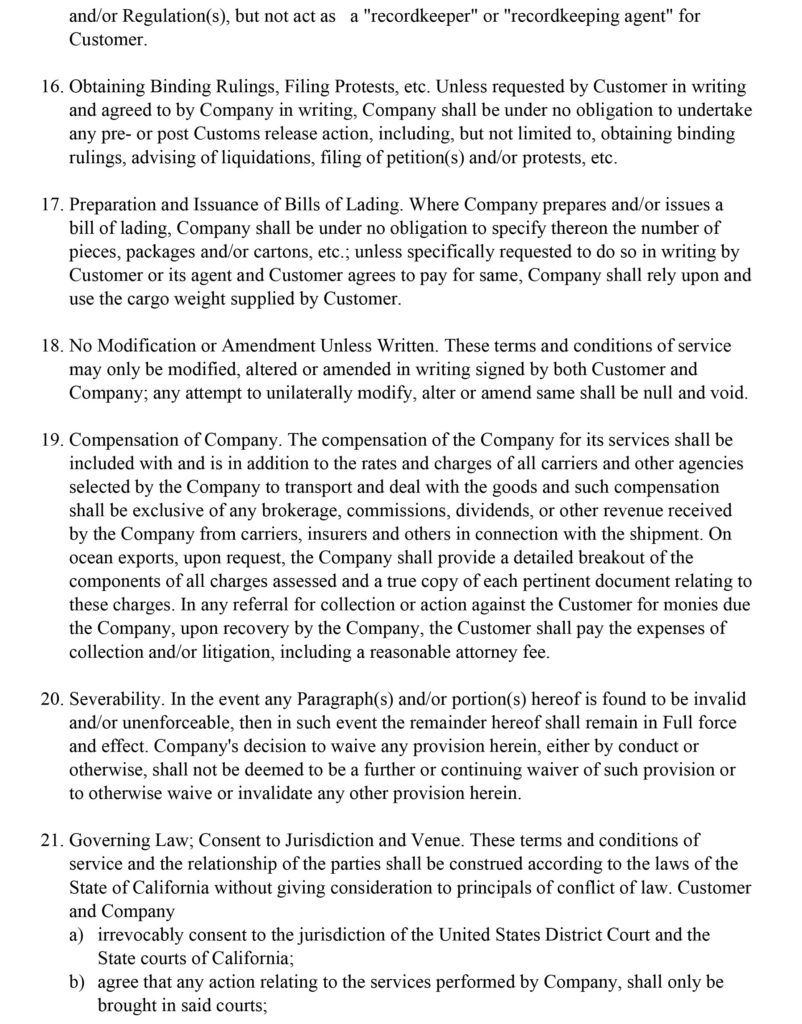 Insurance Disclaimer – ASK Marine Services